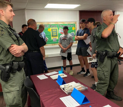 PHOTO GALLERY: Roles in Law Enforcement Panel - Chelmsford High School