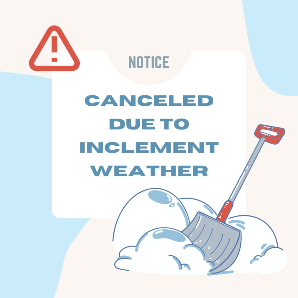 Jan. 16 cancellations due to inclement weather - Chelmsford High School